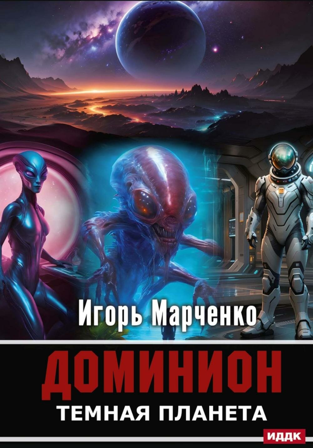 Книга RUGRAM_Publishing "Доминион. Книга 2. Темная планета". Марченко И. В, 2024 г