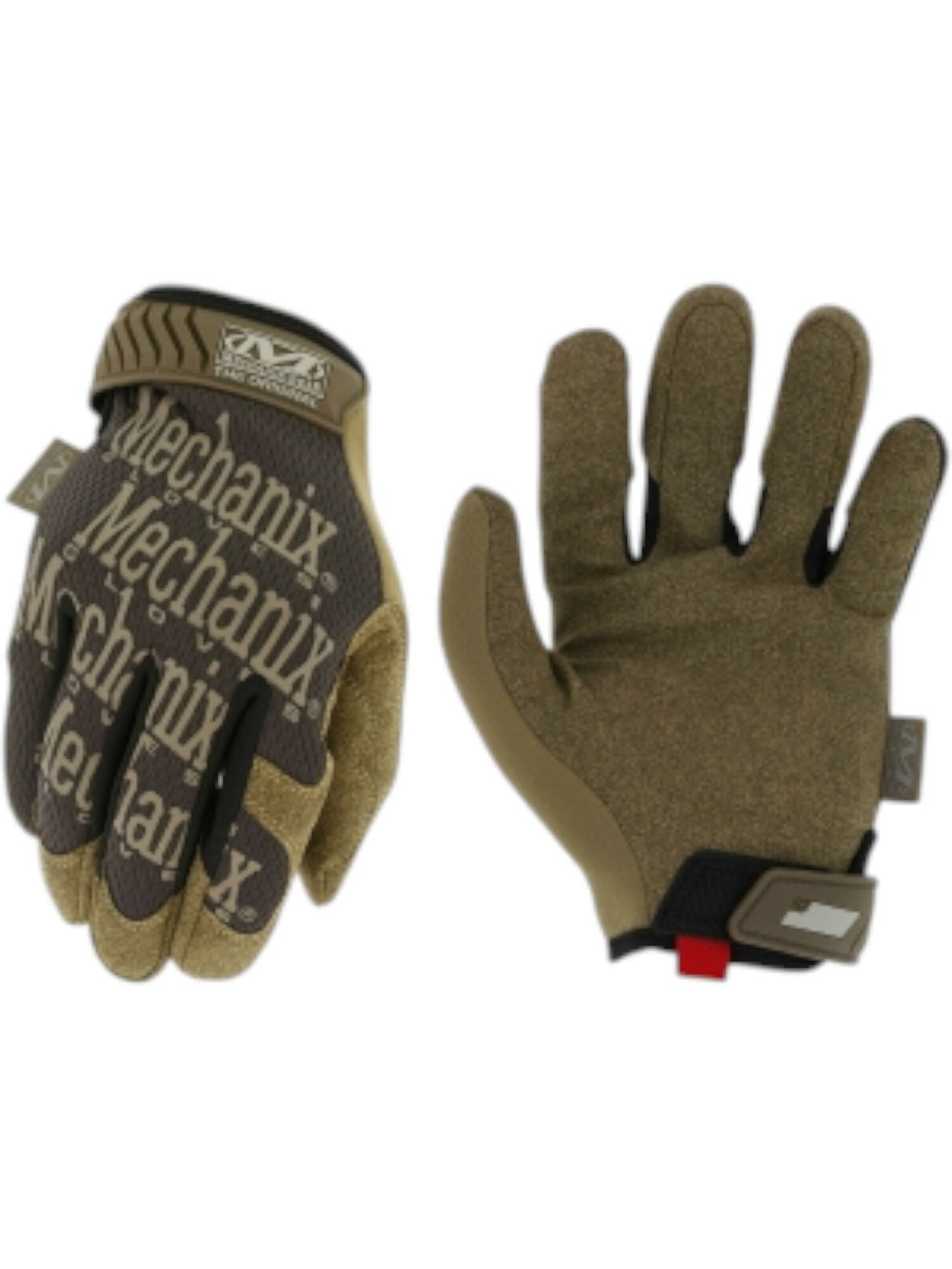 Перчатки Mechanix Work Original, коричневый / S