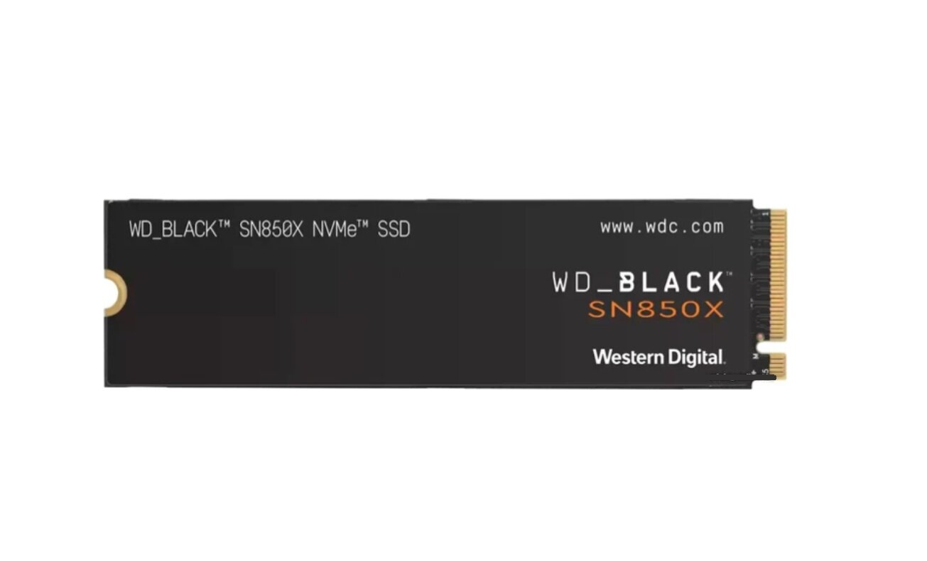Твердотельный накопитель WD Black SN850X NVMe 2TB WDS200T2X0E