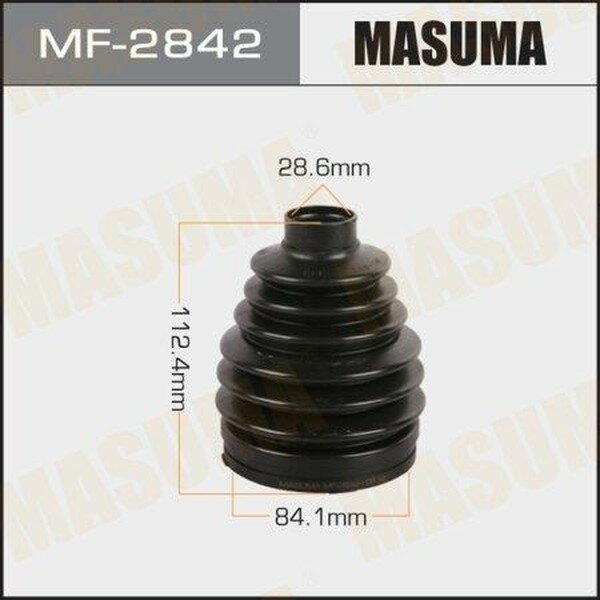 Пыльник шруса MASUMA MF-2842 пластик + спецхомут Mitsubishi L200, Triton 05->, Pajero Sport II 08->