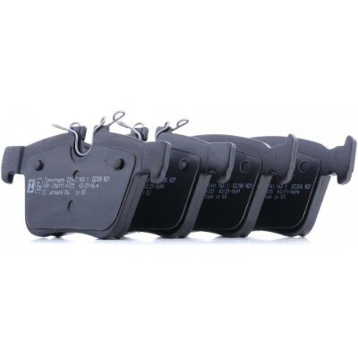 Колодки тормозные задние ZIMMERMANN 22141.160.1 Jaguar F-Pace, Xe, Xf 15->, Land Rover Discovery, Evoque, Velar 11-> Volvo S60, S90, V90, Xc60, Xc90 14->