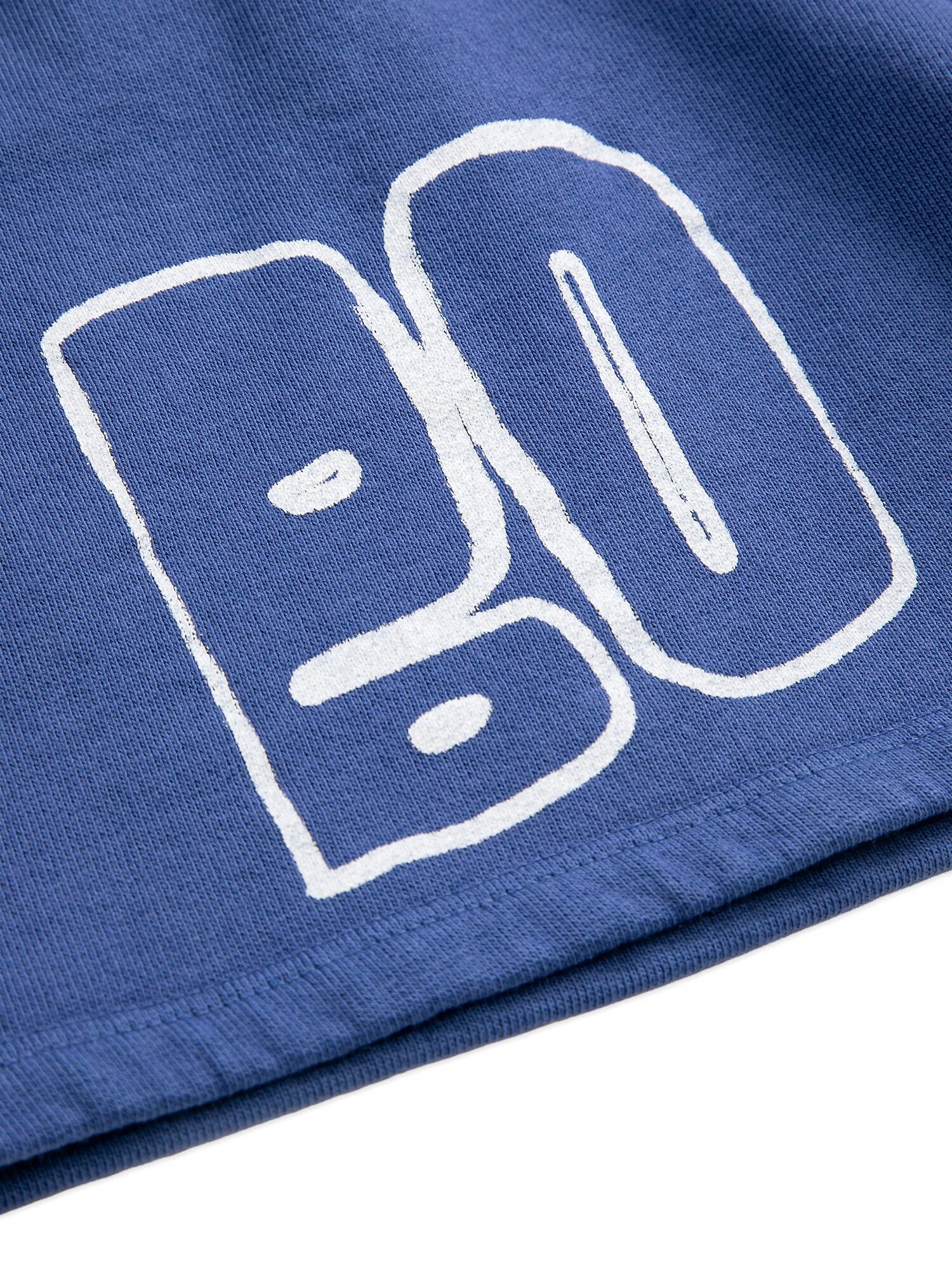Шорты BOBO CHOSES Logo-print shorts, размер 122, синий — фото 1