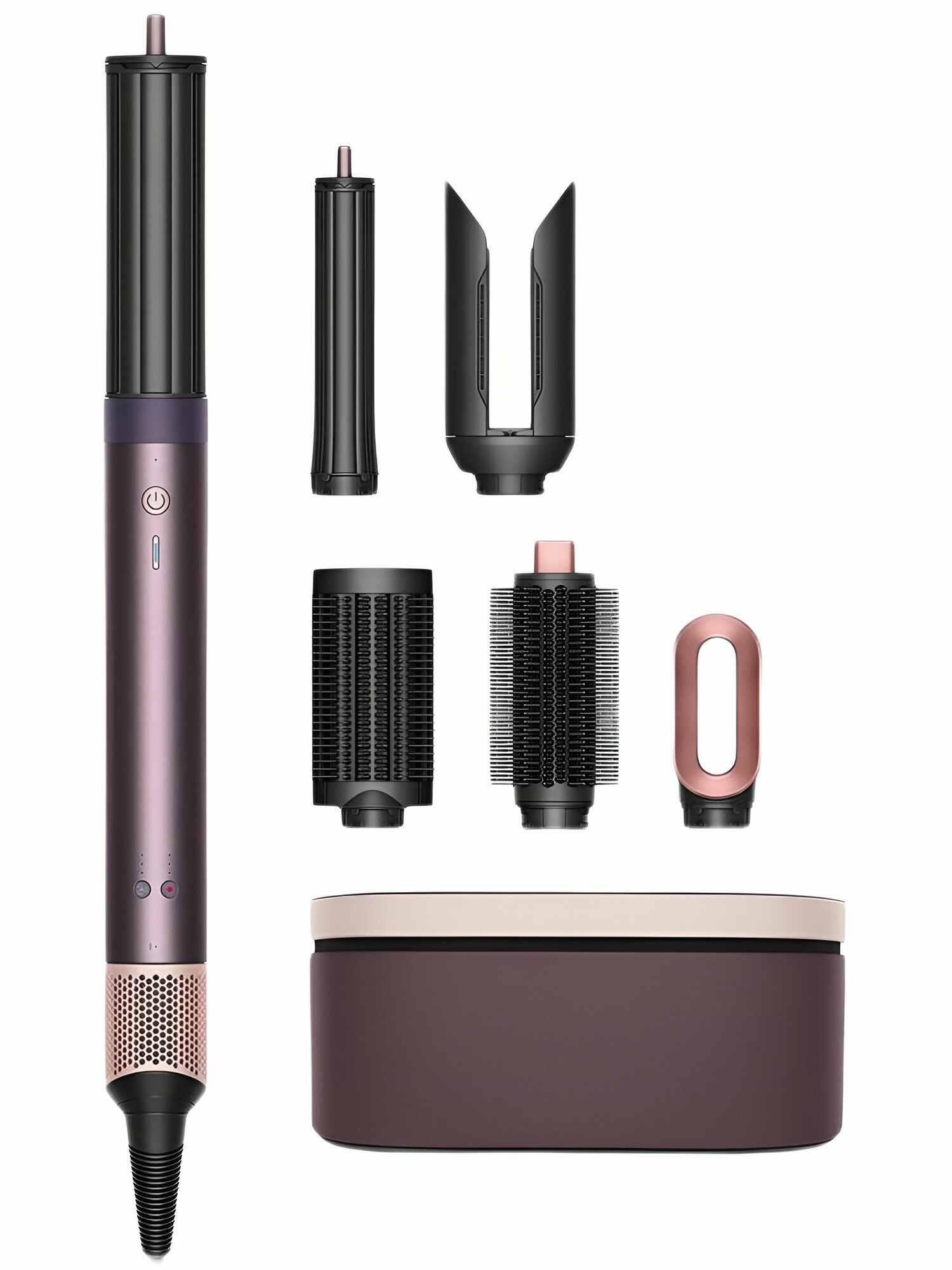 Фен-стайлер Dyson HS09 Airwrap Co-anda 2x Jasper Plum HK