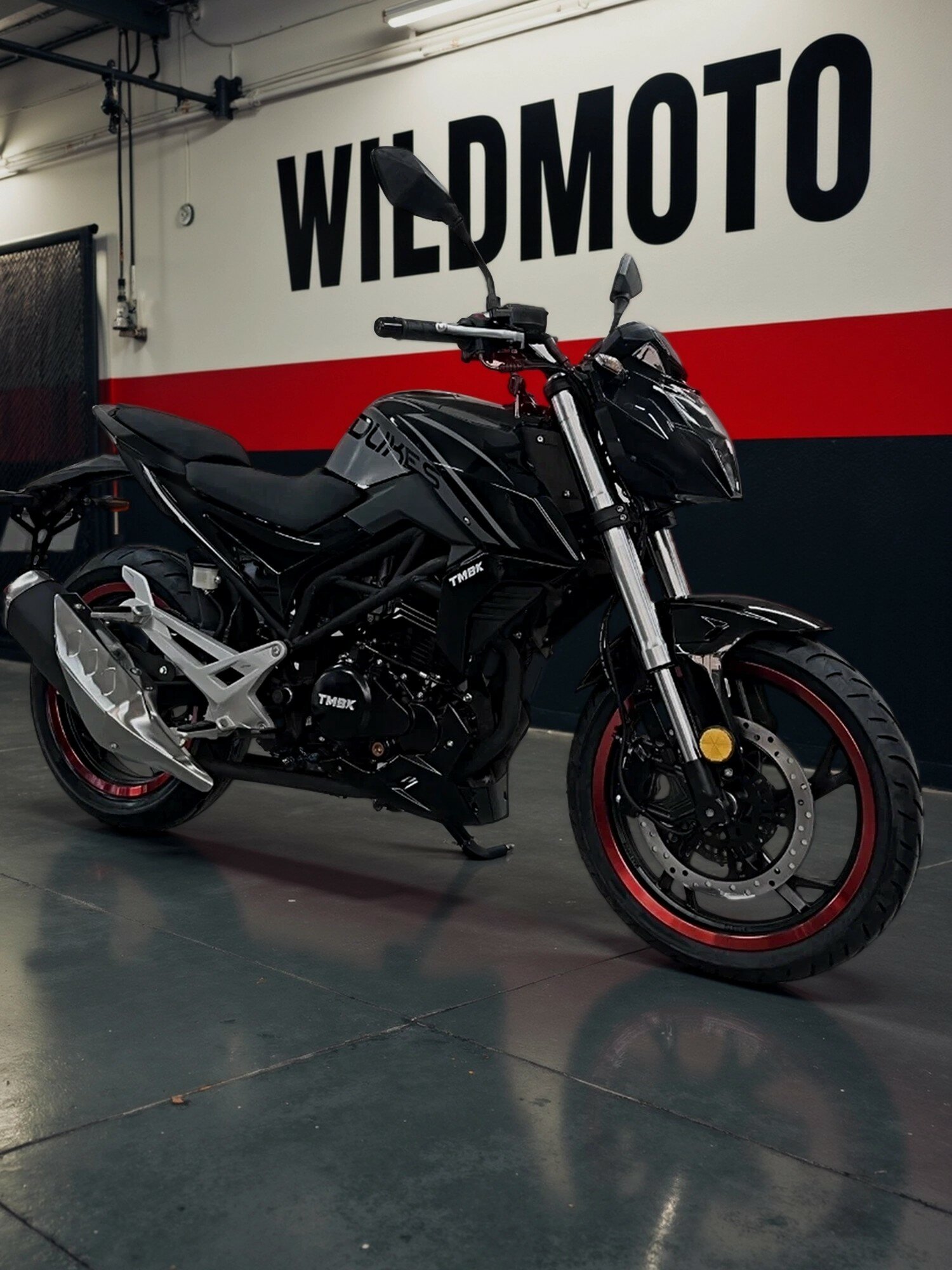 Мотоцикл дорожный С ❗ПТС❗ TMBK DUKES 200 Loncin 6-ступенчатая коробка передач с кикстартером