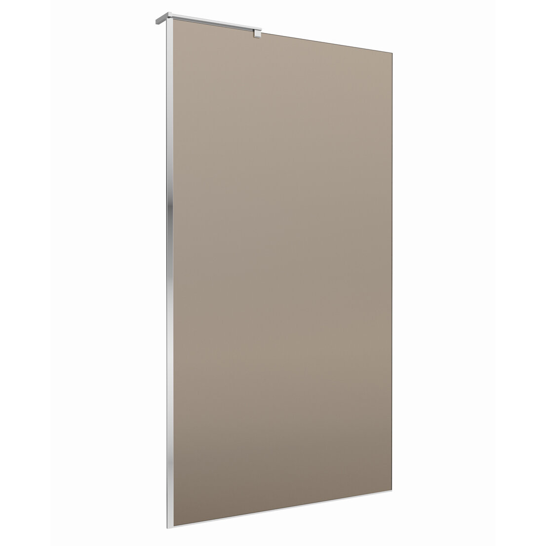 Душевая перегородка BelBagno Uno 200х100 UNO-L-1-TB-100-BR-Cr