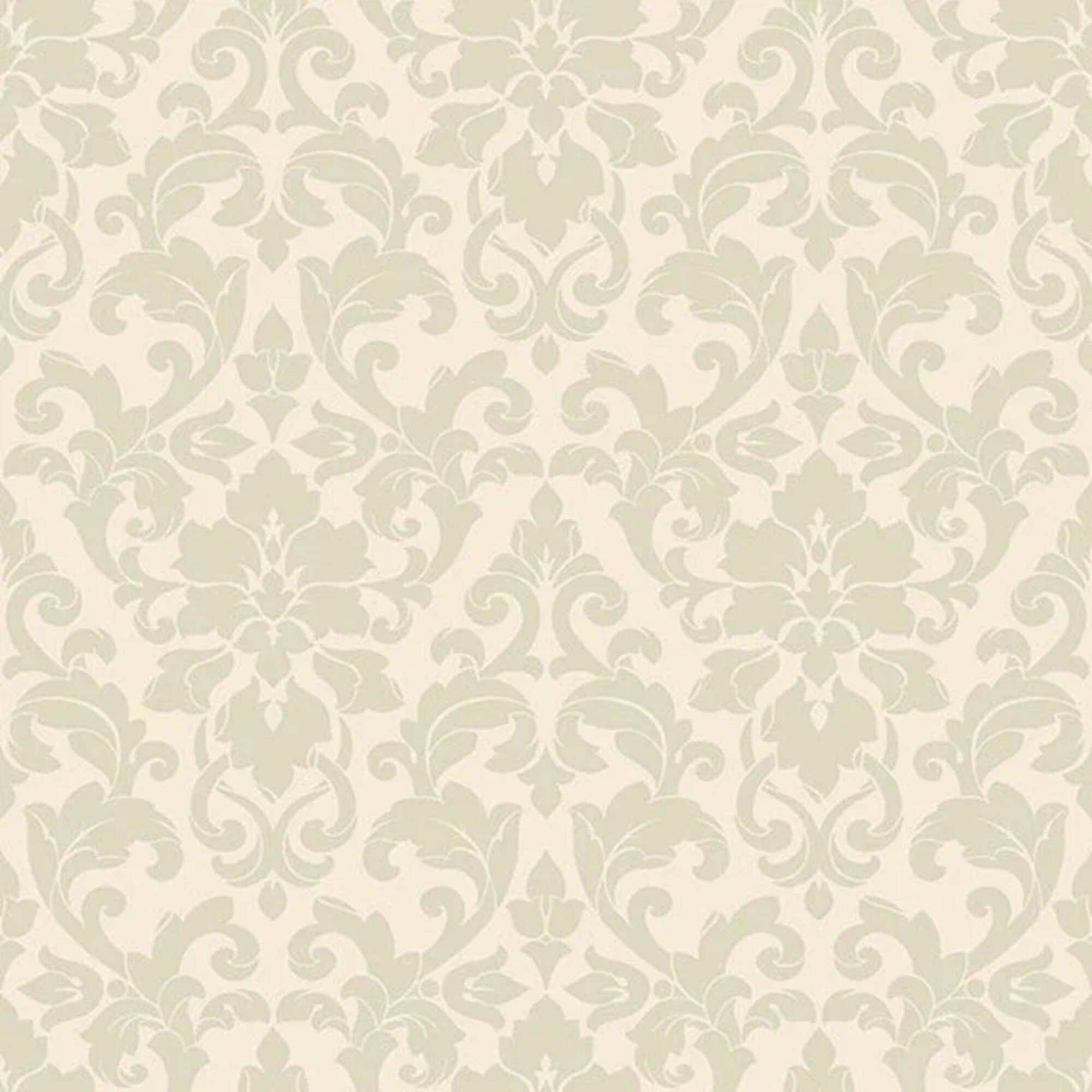 Обои Aura Stripes & Damasks DS29715; 0,53х10,05 м. , бумага , зеленый