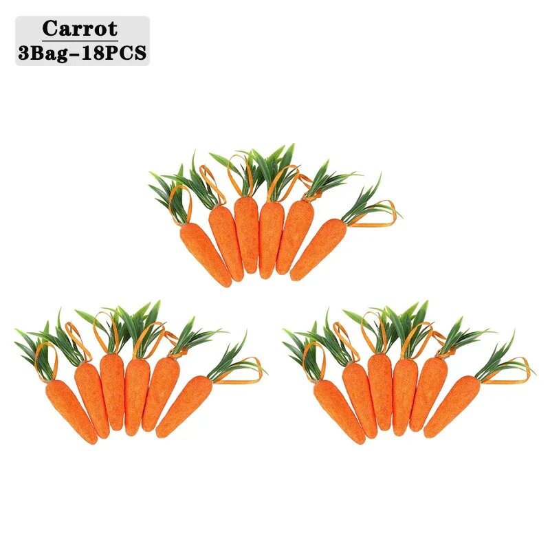 Пасхальные яйца из пенопласта 6-120 шт. Carrot-3Bag