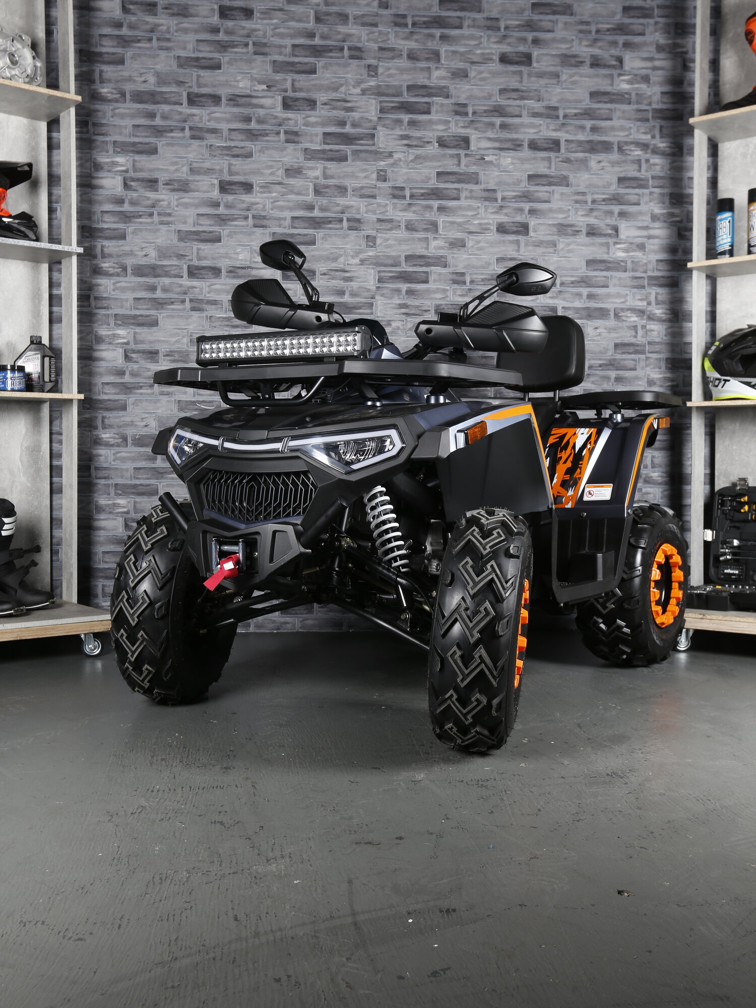 Квадроцикл Avantis Hunter 250 Big New Lux, серый