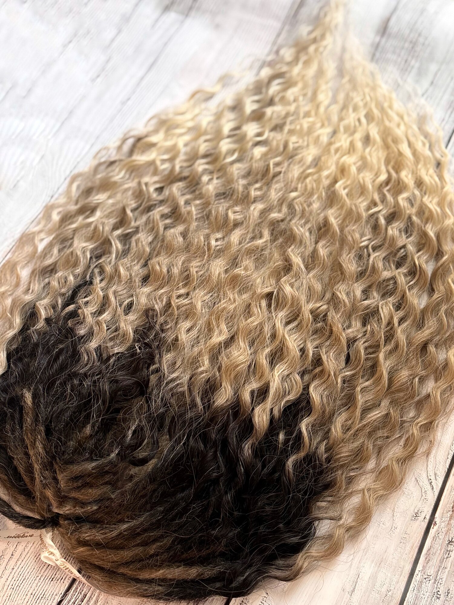 Дредокудри "Ариэль", новый, с тёмными корнями, готовый комплект