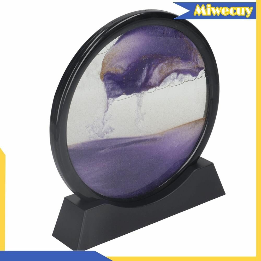 Художественная картина с движущимся песком Фиолетовый