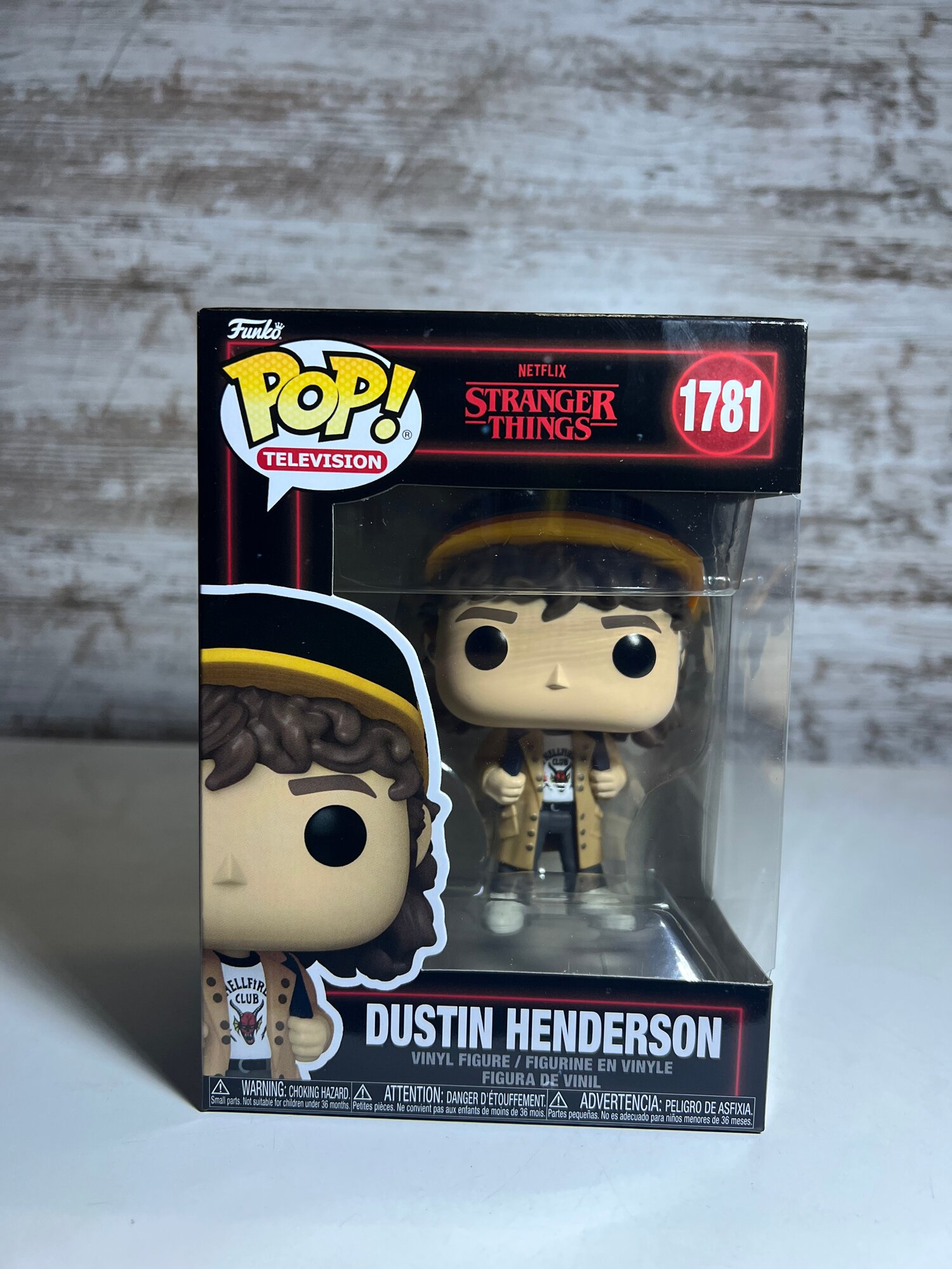 Фигурка Фанко Дастин Хендерсон , Очень странные дела, Dustin Henderson, Stranger Things, 10 см от Funko