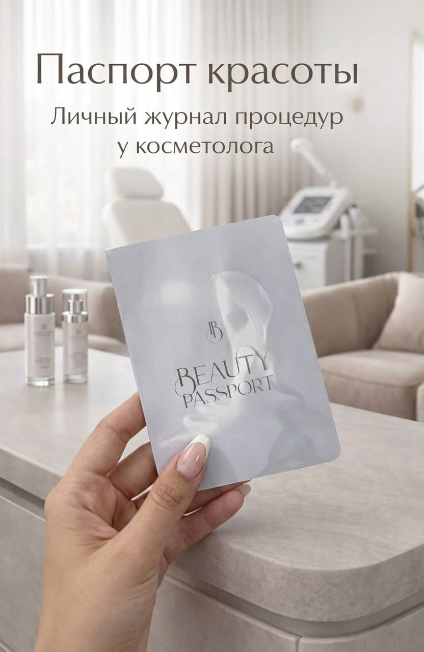 Паспорт красоты для записи посещений косметолога Beauty Passport
