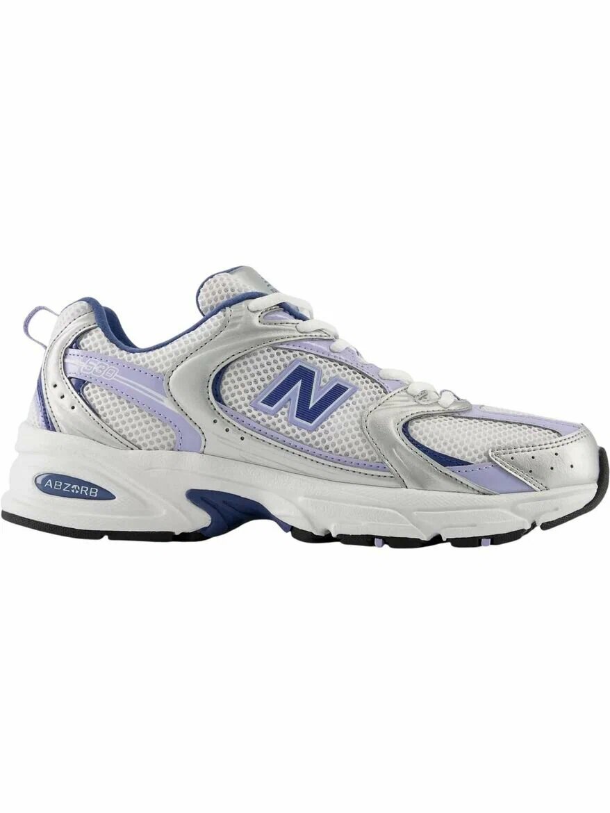 Кроссовки New Balance, размер 38.5 EU, белый бриллиант