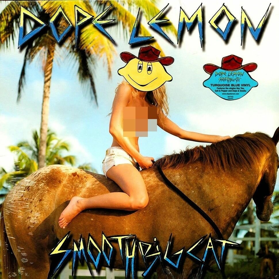Пластинка Dope Lemon "Smooth Big Cat" LP (COLOURED/BLUE) NEW
