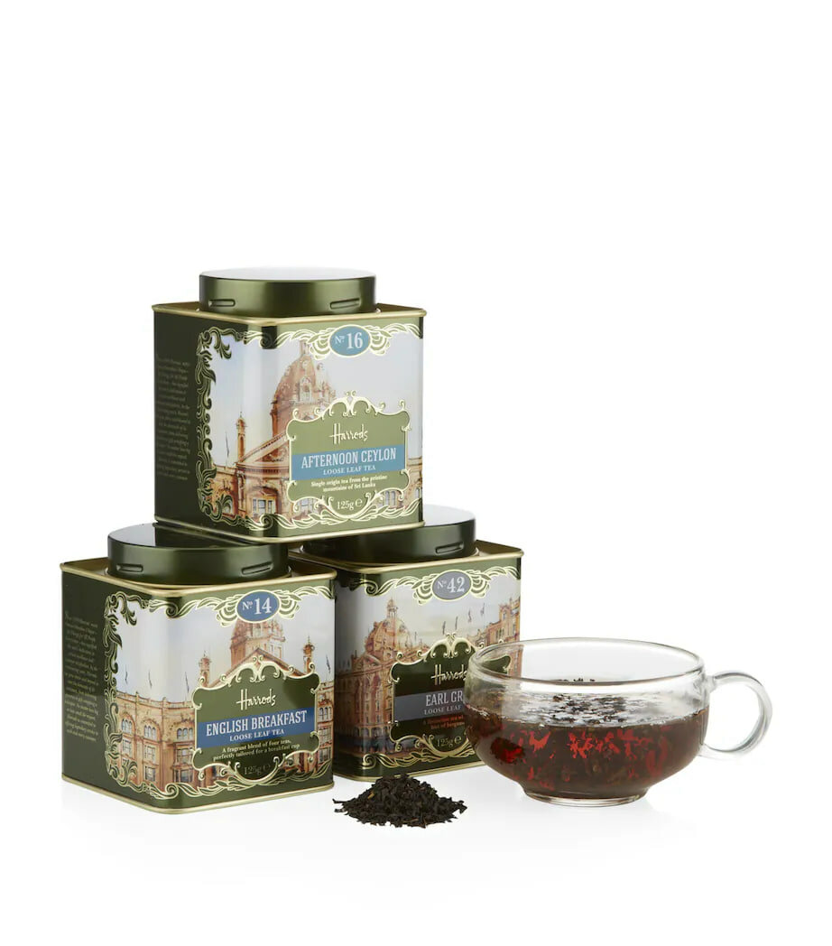 Harrods Набор листового чая Loose Leaf Tea Gift Pack, 3x125г