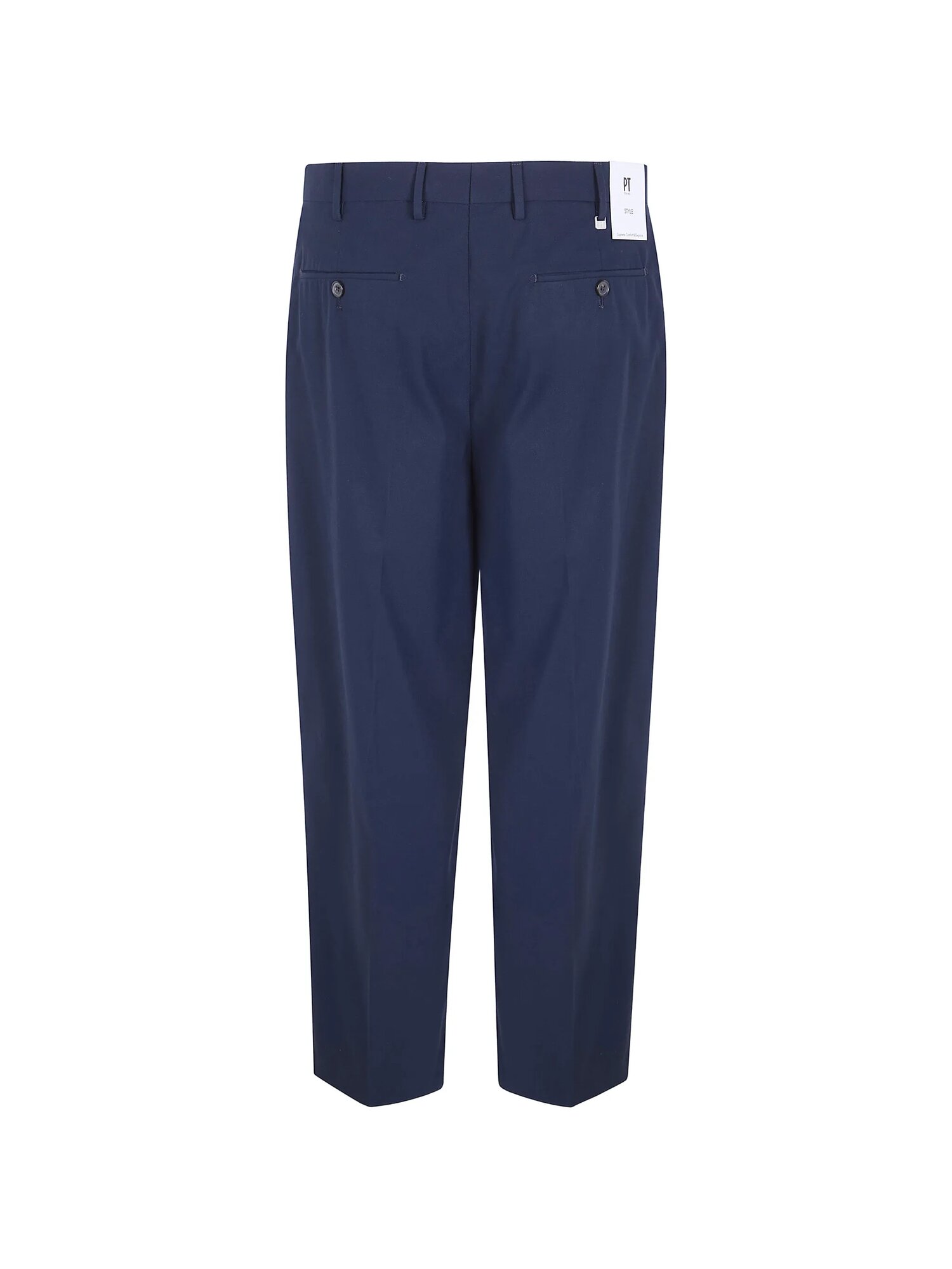 Брюки PT Torino Pressed-crease trousers, размер 50, blue — фото 1