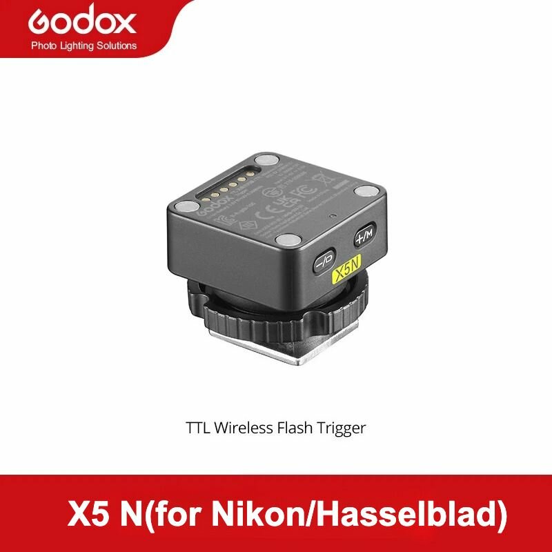 Godox X5 Беспроводной триггер Hotshoe 2-в-1 TTL HSS 2.4G для Sony Canon Nikon Fuji Hasselblad Olympus