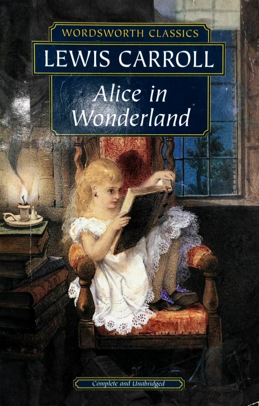 Alice in Wonderland. Lewis Carroll. Carroll Lewis. Wordsworth Editions Limited. 1995. Мягкая обложка. 254 стр