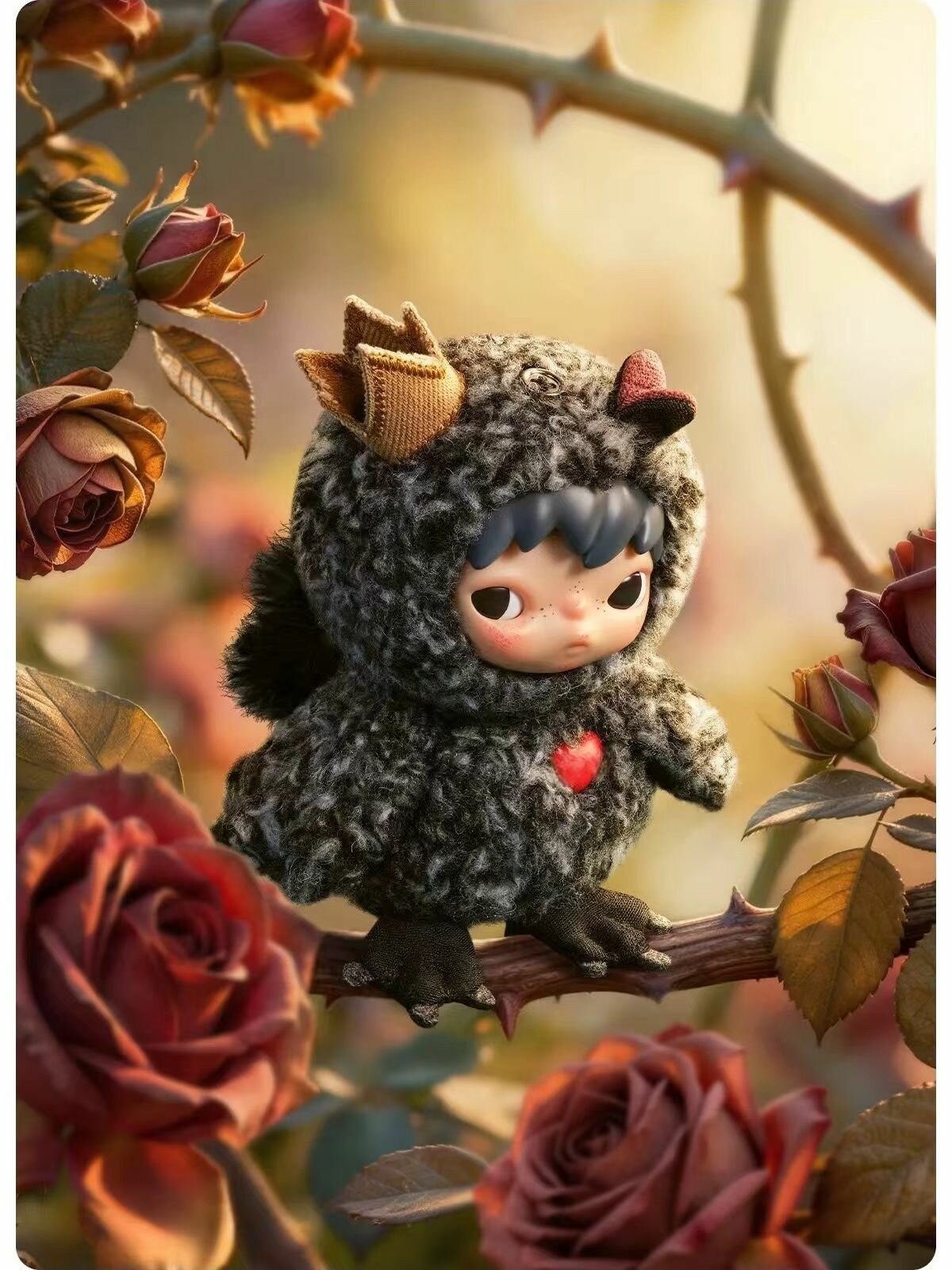 Коллекционная фигурка Слепая коробка POP MART Dear Birds Series-Plush Pendant Blind Box
