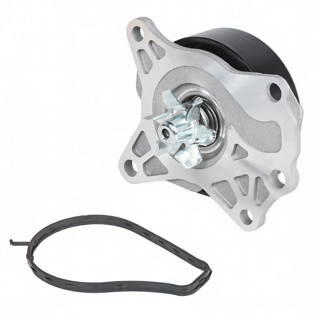 Насос водяной для а/м Toyota Aygo (05-)/Yaris (05-)/Peugeot 107 (05-) 1.0i 1KR-FE (LWP 1951) LUZAR а