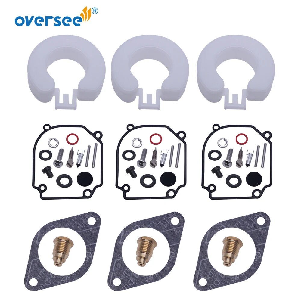 Комплект для ремонта карбюратора OVERSEE 6H1-W0093 для моторов Yamaha 75HP 80HP 90HP 3sets
