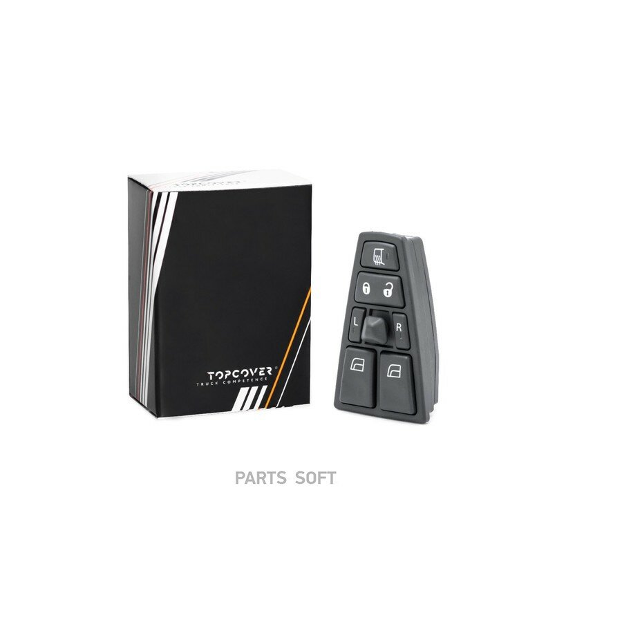 TOPCOVER T0020-7001 Блок кнопок VOLVO TRUCK FH/FM Количество присоединений18/Напряжение24 [В]/со стороны водителя