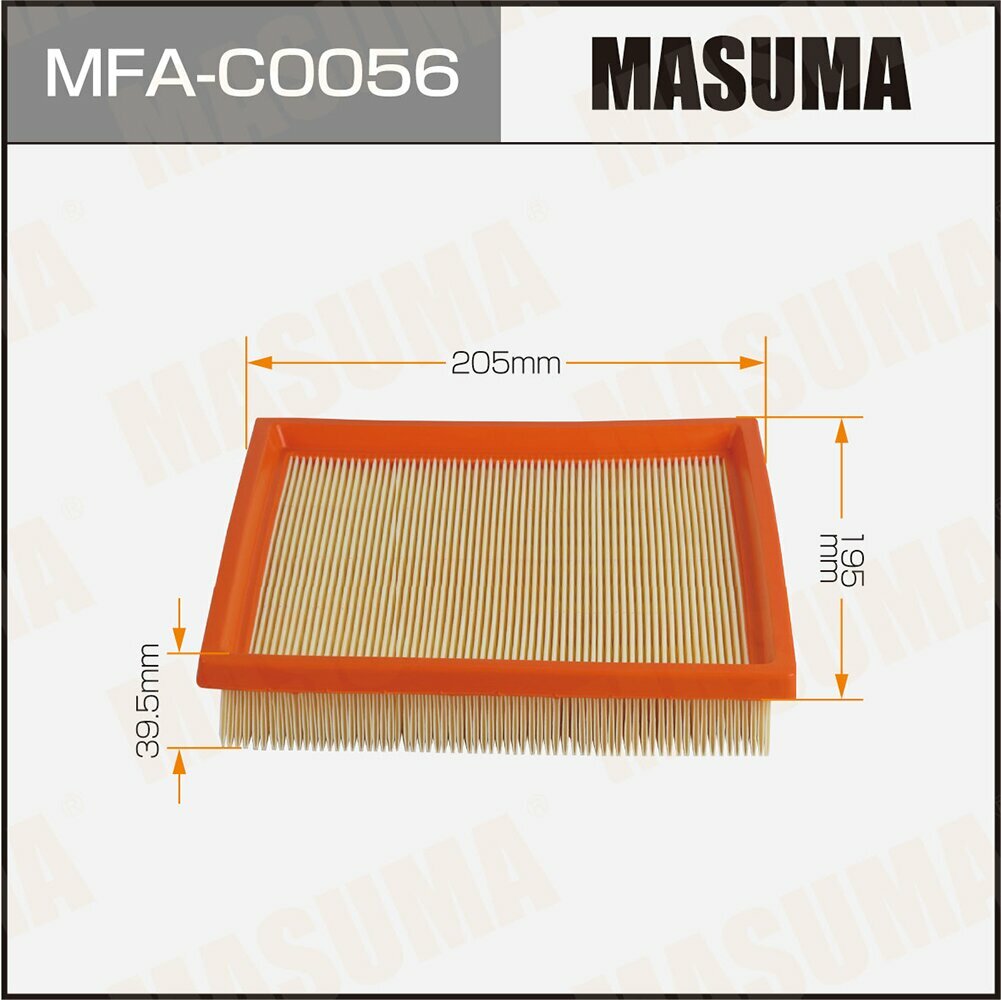 Фильтр воздушный Masuma MFA-C0056