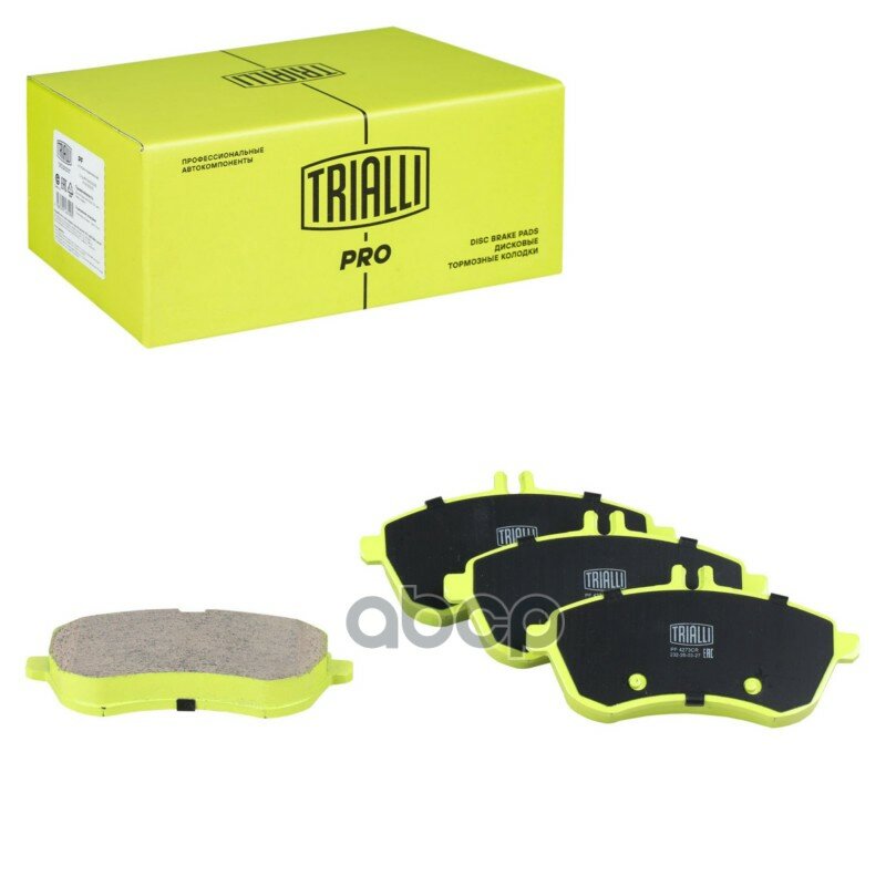 Колодки тормозные дисковые Trialli арт. PF4273CR
