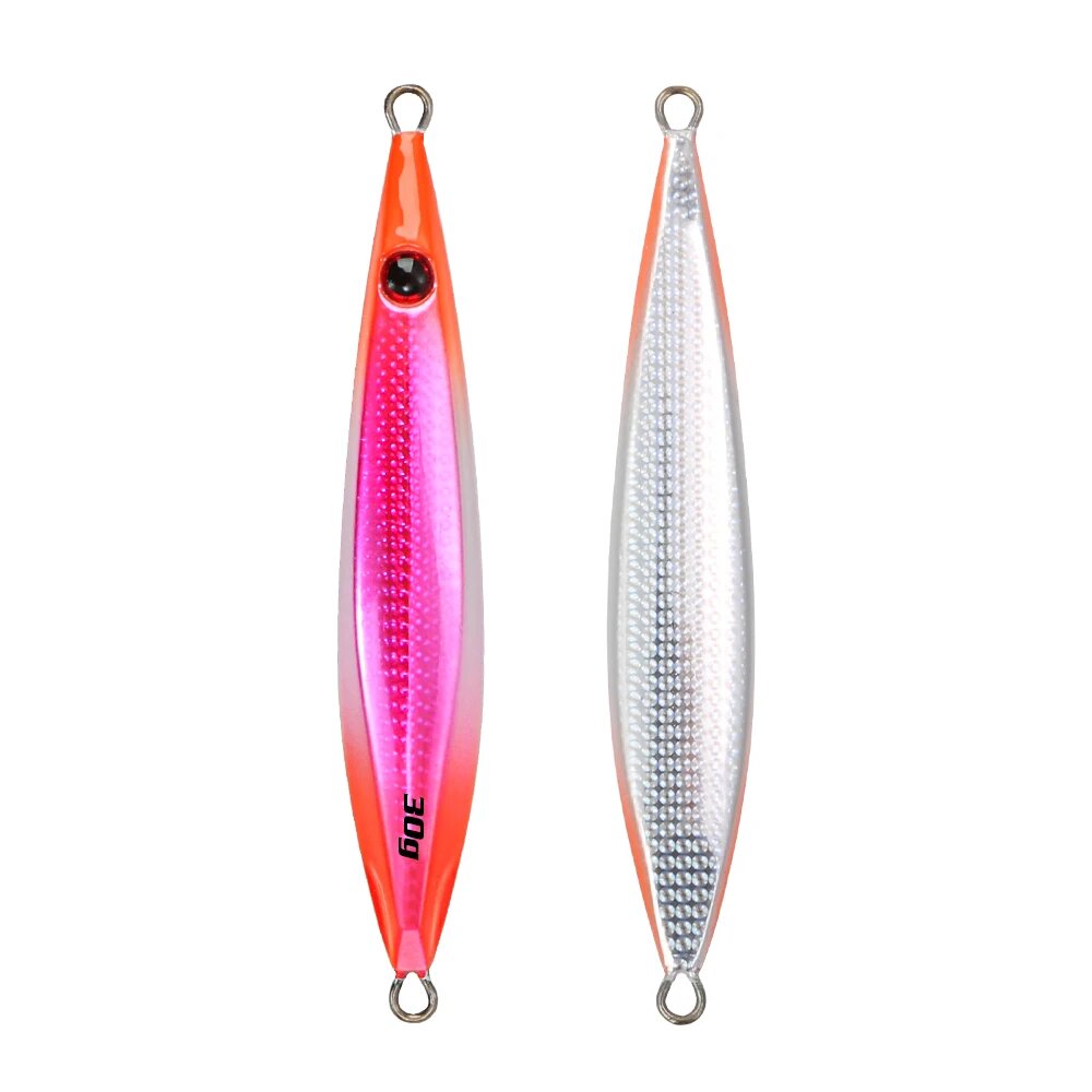 Джиг-приманка JIGGING PRO Slow Blatt Cast Metal 20-60 г Розовый, 60g, Red