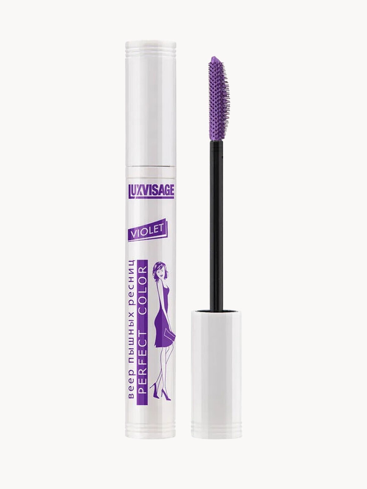 Тушь для ресниц LUXVISAGE PERFECT COLOR