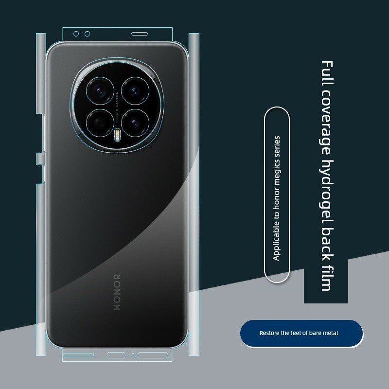 HONOR Magic 6 RSR Porsche Design Точное отверстие Прозрачная защитная пленка для краев Полное покрытие 1 лист