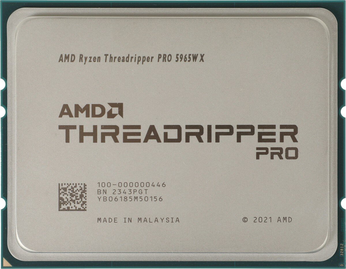 Процессор AMD Ryzen Threadripper 5965WX, sWRX8, OEM (100-000000446)