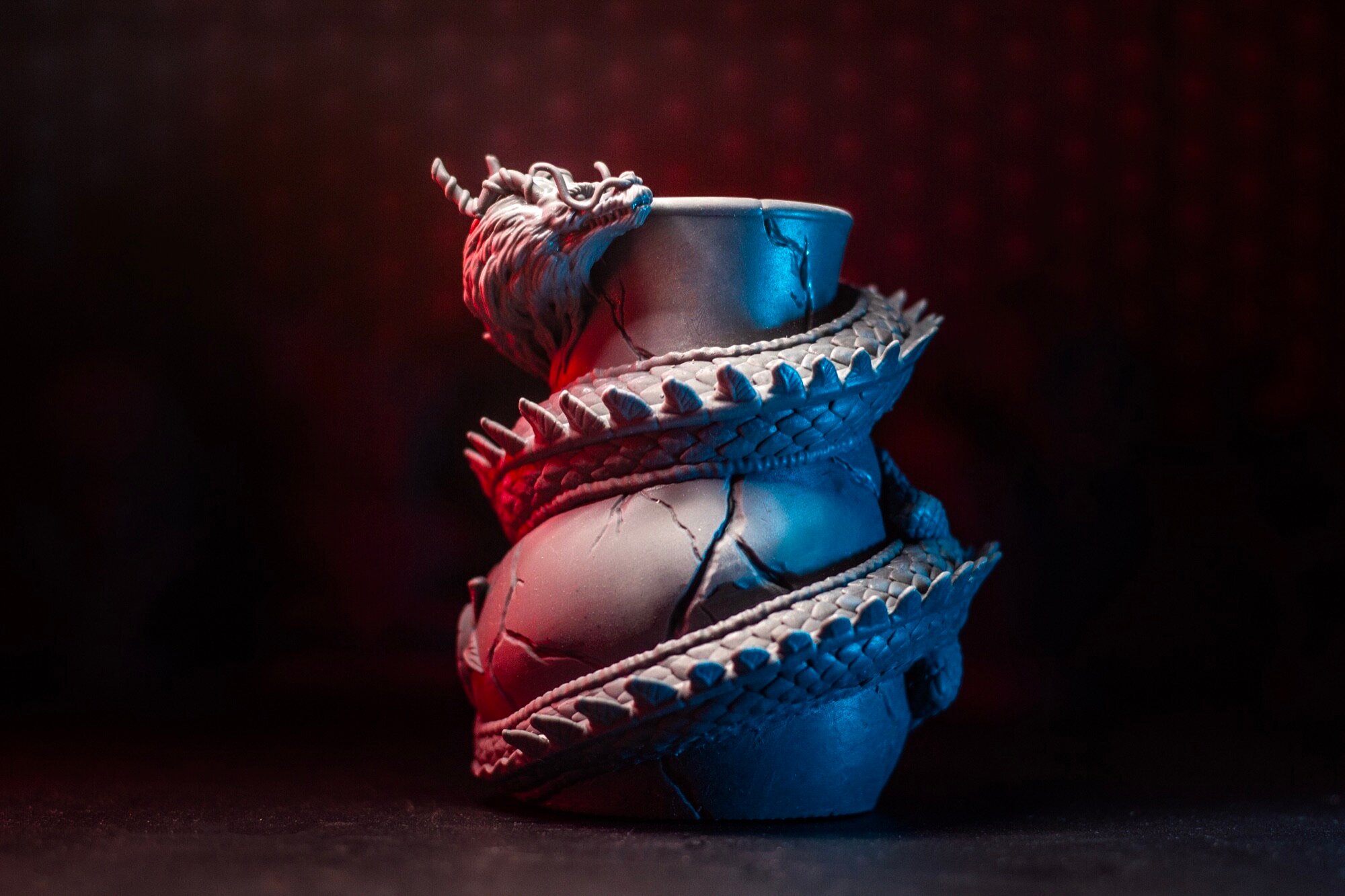 Ваза декоративная дизайнерская, 3D-печать, 3DOPRU арт. VASE-PR-745471