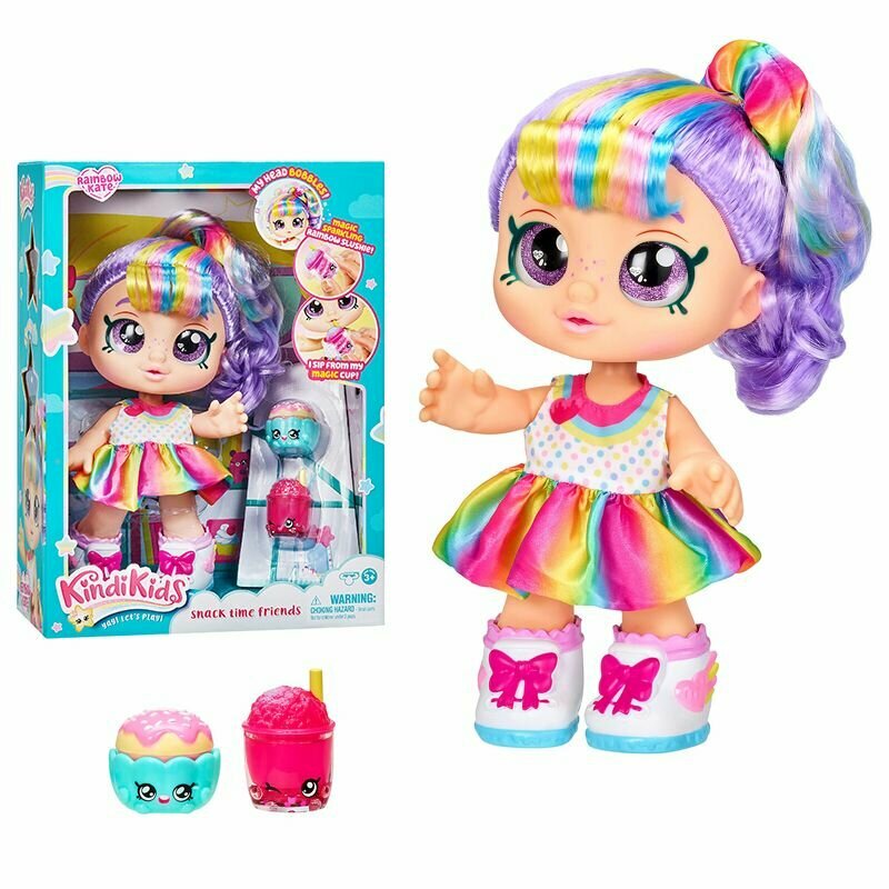 Кинди Кидс Игровой набор Кукла Rainbow Kate 25 см с аксессуарами / Mystabella Kindi Kids