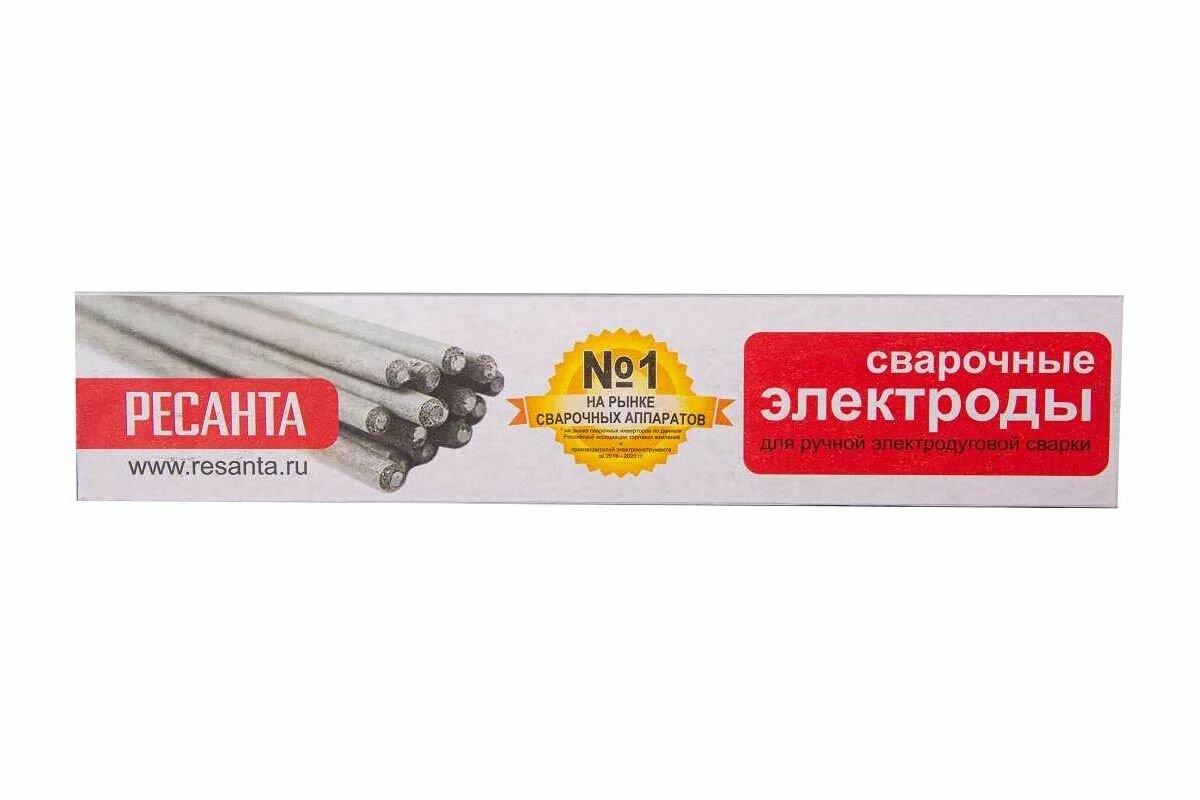 Электроды МР-3 2,0мм, 1кг, рутиловые Ресанта 71/6/48