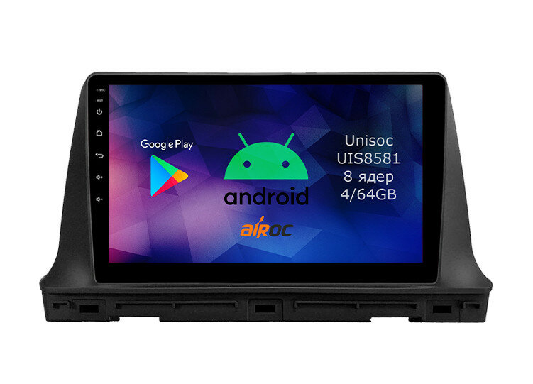 Штатные магнитолы Android AIROC RM-2323-N19