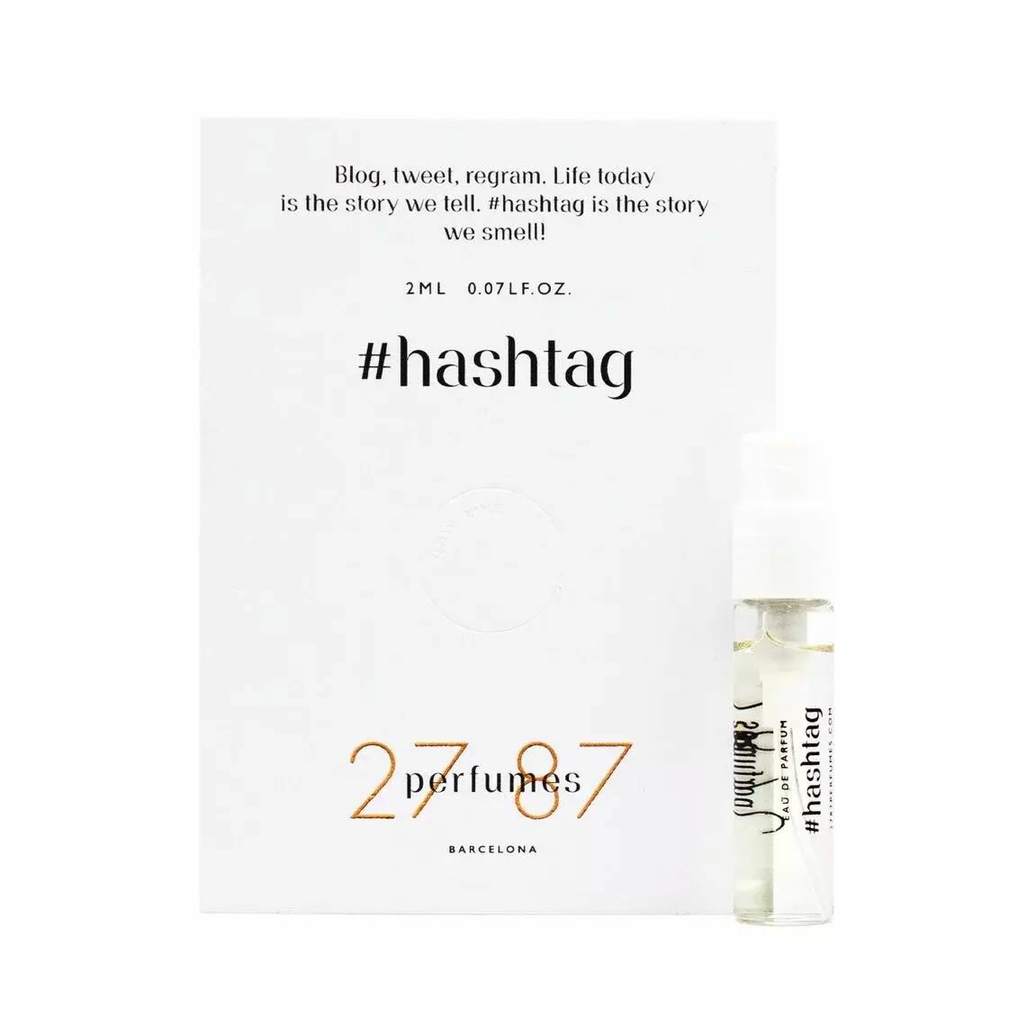 27 87 PERFUMES #HASHTAG Парфюмерная вода унисекс 2 мл