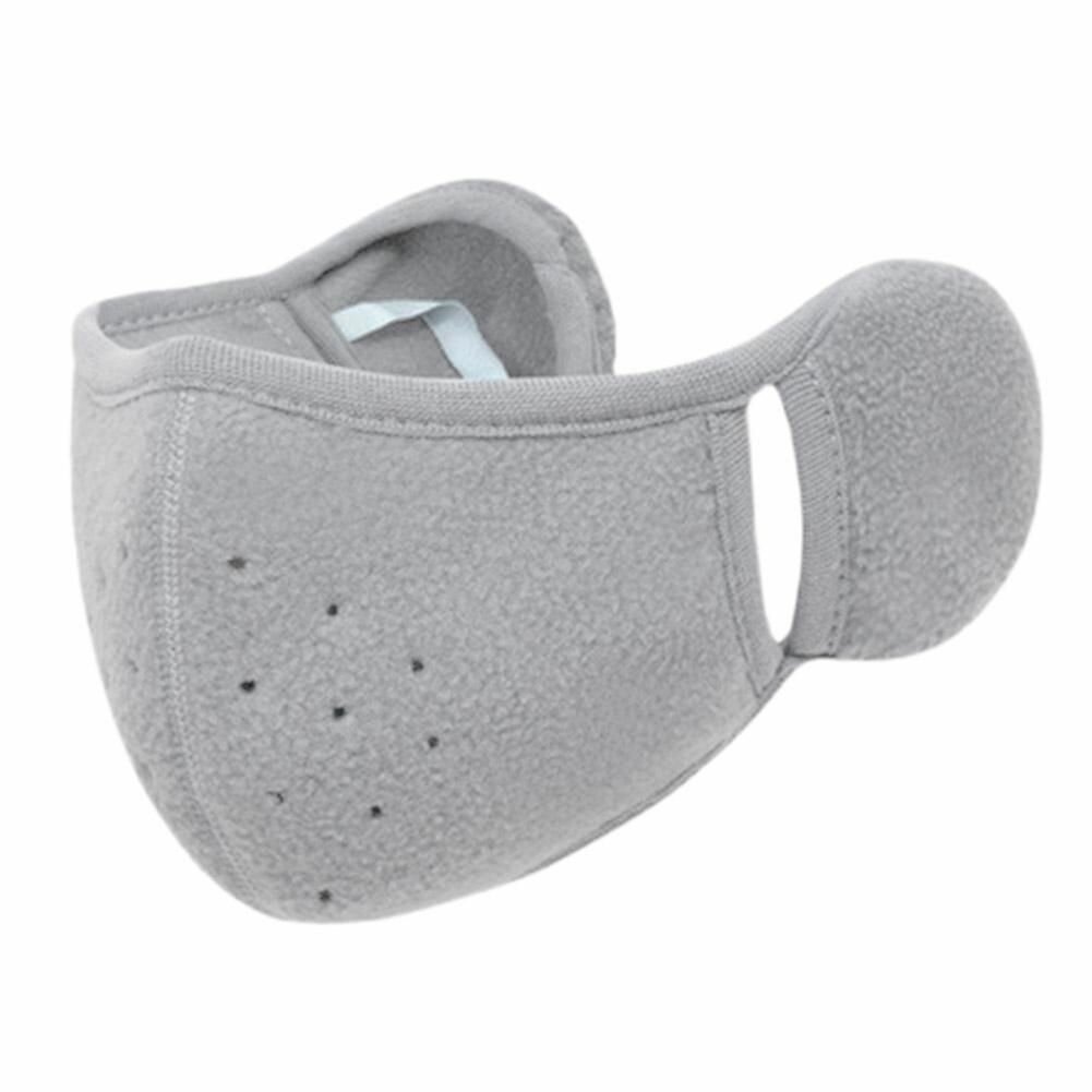 2-в-1 зимняя теплая ветрозащитная плюшевая теплая маска для защиты ушей