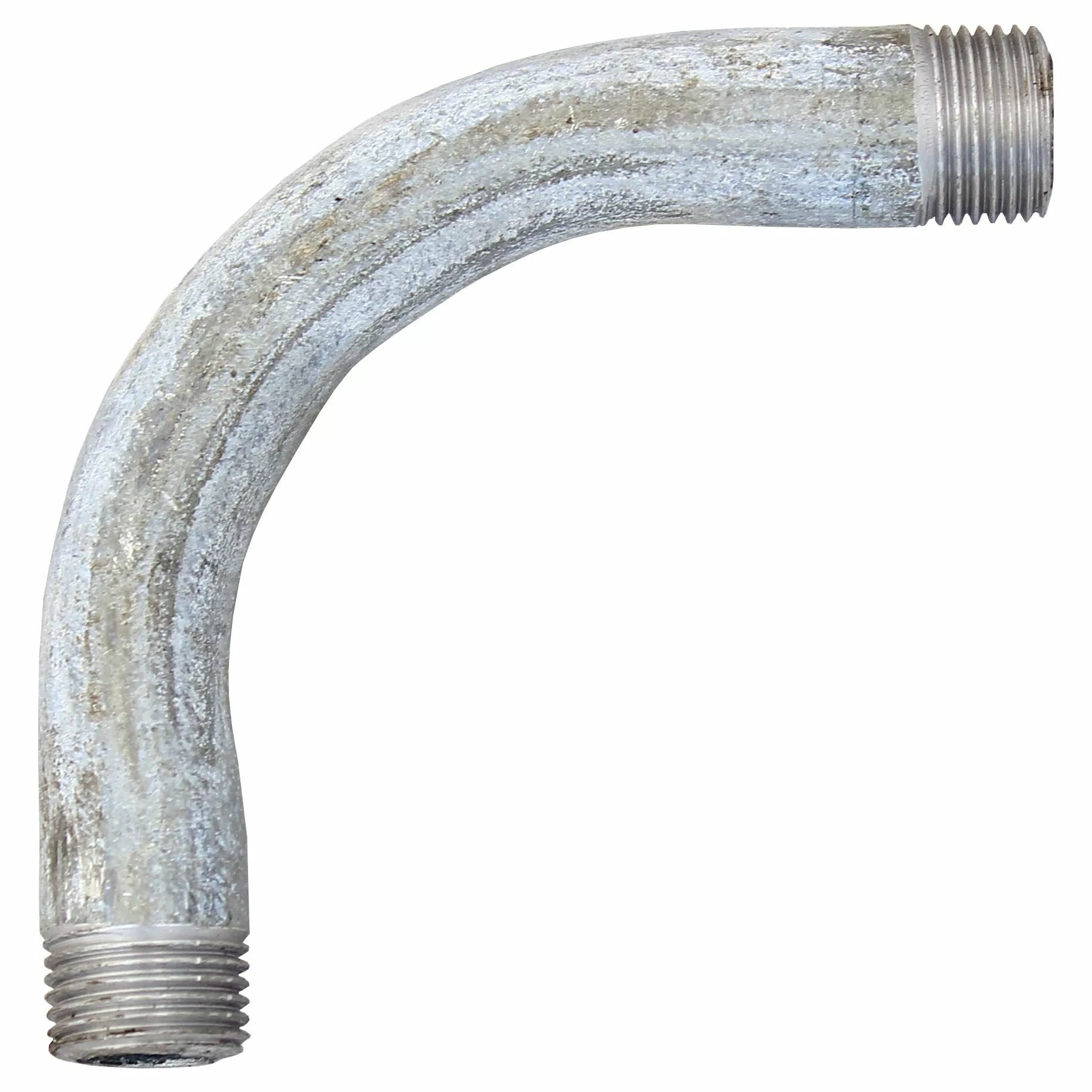 Отвод сталь шовный 90гр оц Ду15 резьбовой