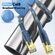UGOURD Кабель Ethernet CAT 8 Gradient Blue Round, 0.5m
