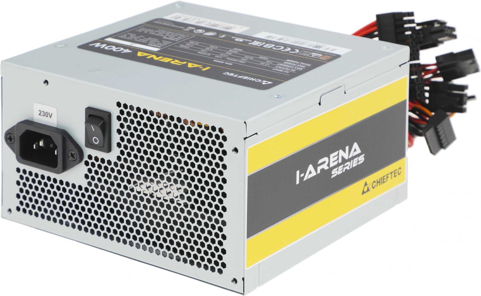 GPA-400S8 / Блок питания CHIEFTEC iArena GPA-400S8, 400Вт, 120мм, серый