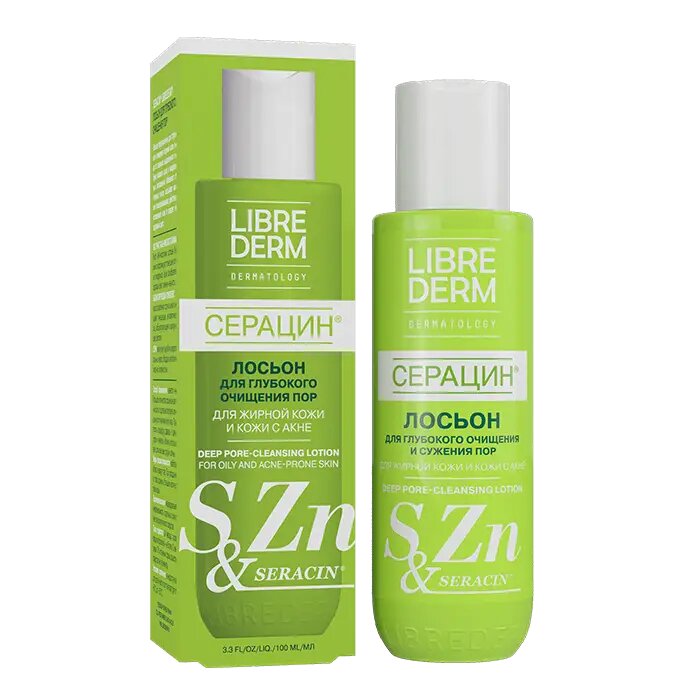 Либридерм (Librederm) Seracin Лосьон для глубокого очищения пор 100 мл 1 шт