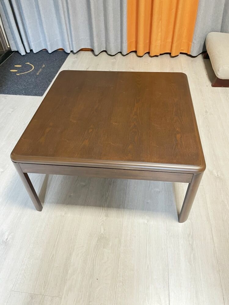 Стол котацу, МДФ, деревянный каркас, обогрев, японский стиль