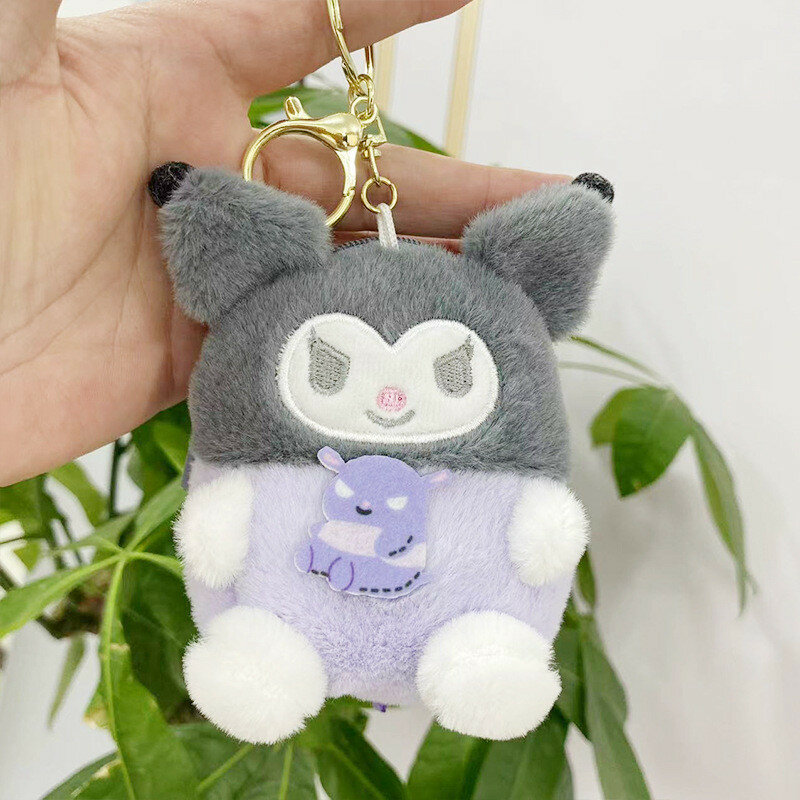 Игрушка кумоими плюшевая с наполнительным пп хлопком милая брелок аксессуар кумоими брелок