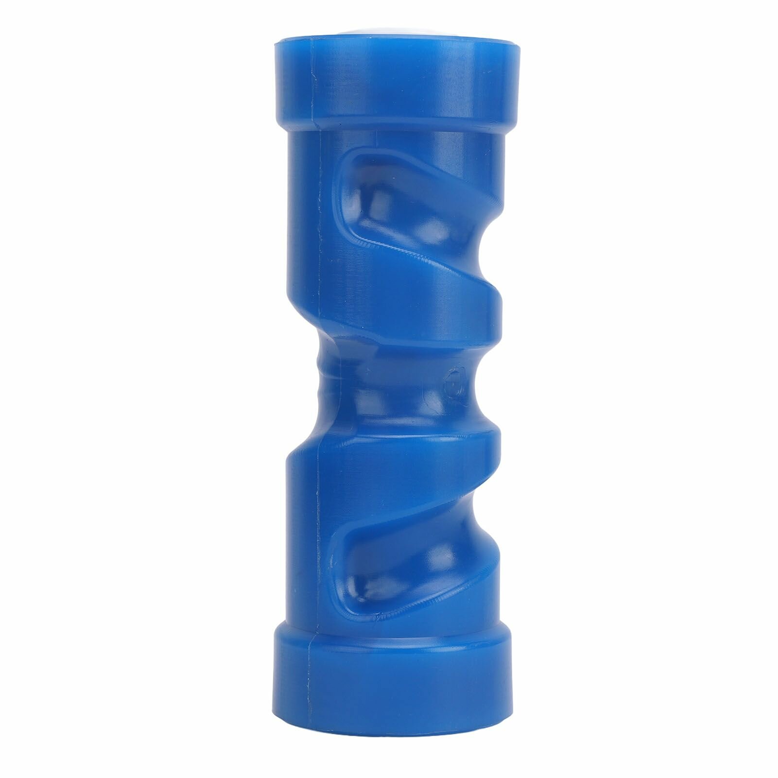 8-дюймовый самоцентрирующийся роликовый носовой упор для киля, сверхпрочный полиуретановый роликовый носовой упор для прицепа, 0,67 дюйма, центральное отверстие для лодочного прицепа, яхты