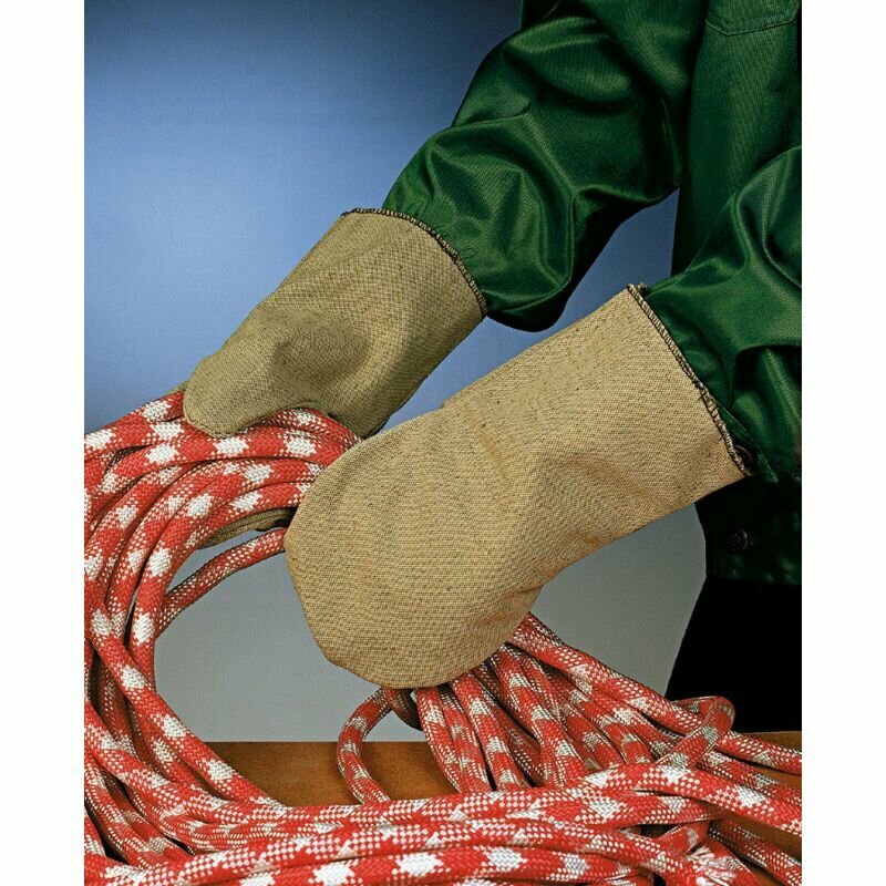 Рукавицы брезентовые с наладонником брезентовым, плотность 480 гр/м2, 10 пар/уп.