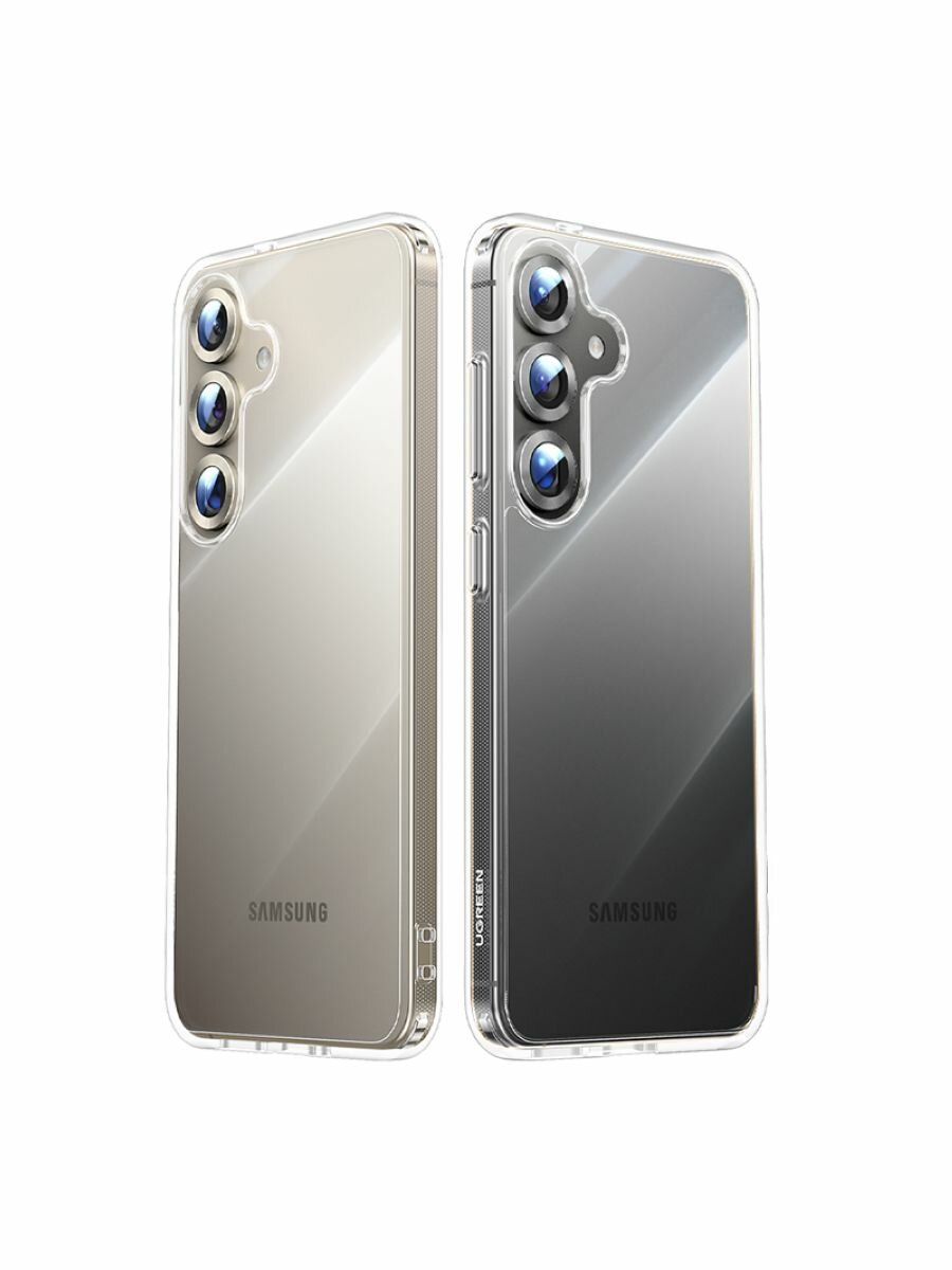 Защитный чехол UGREEN CA179 (65333) Classy Clear Protective Case for Samsung Galaxy S25. Цвет: прозрачный