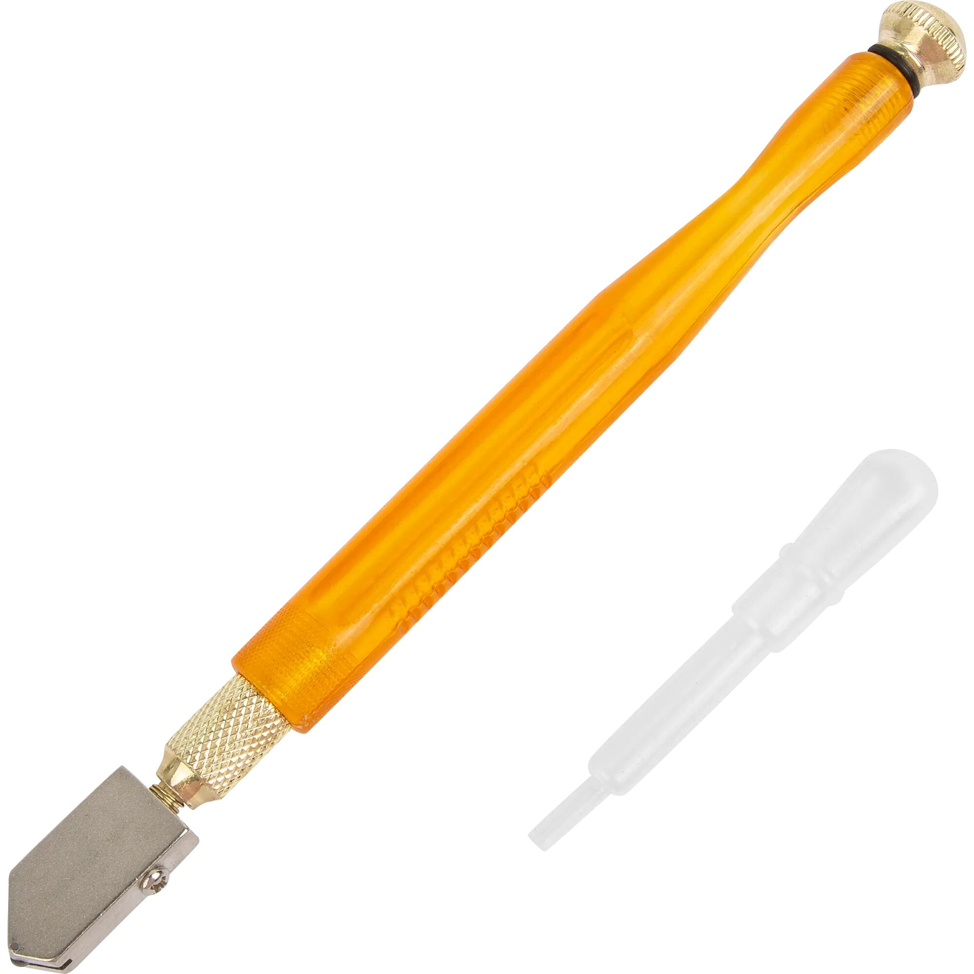 Dexter GZ-GC2025 стеклорез роликовый масляный рез до 4 мм инструмент для стекла