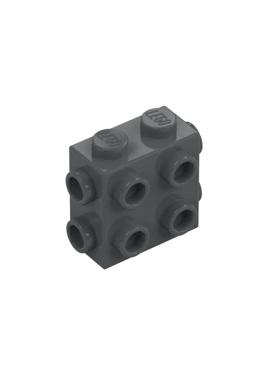 Деталь Lego Brick, Modified 1 x 2 x 1 2/3 with Studs on Side and Ends (67329)