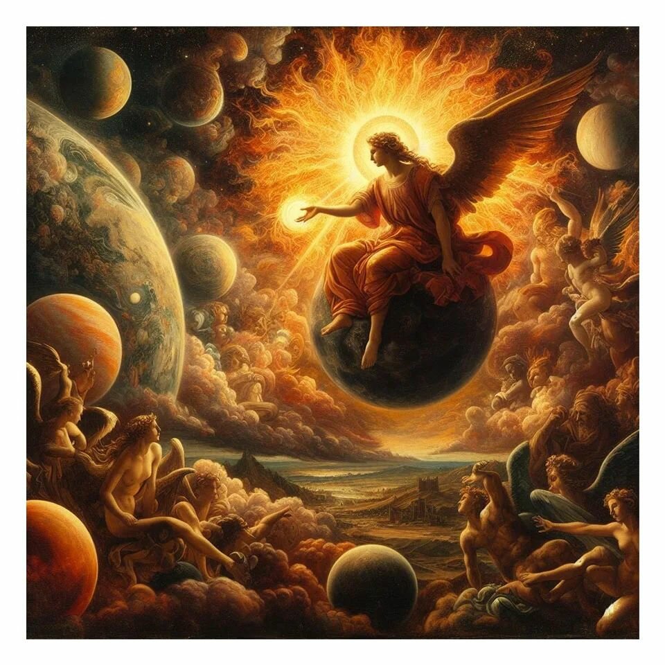 Алмазная картина "Боевой ангел" алмазная огранка 40х50 см,40x50cm, белый